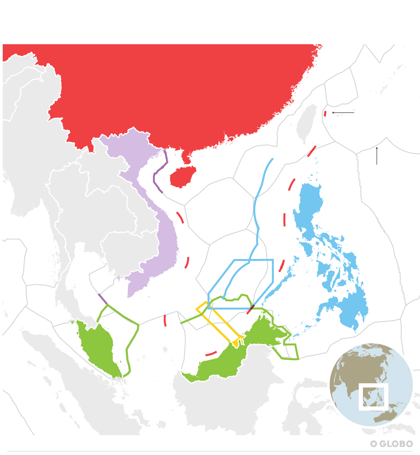 Tribunal de Haia rejeita reivindicações chinesas sobre Mar do Sul da ...