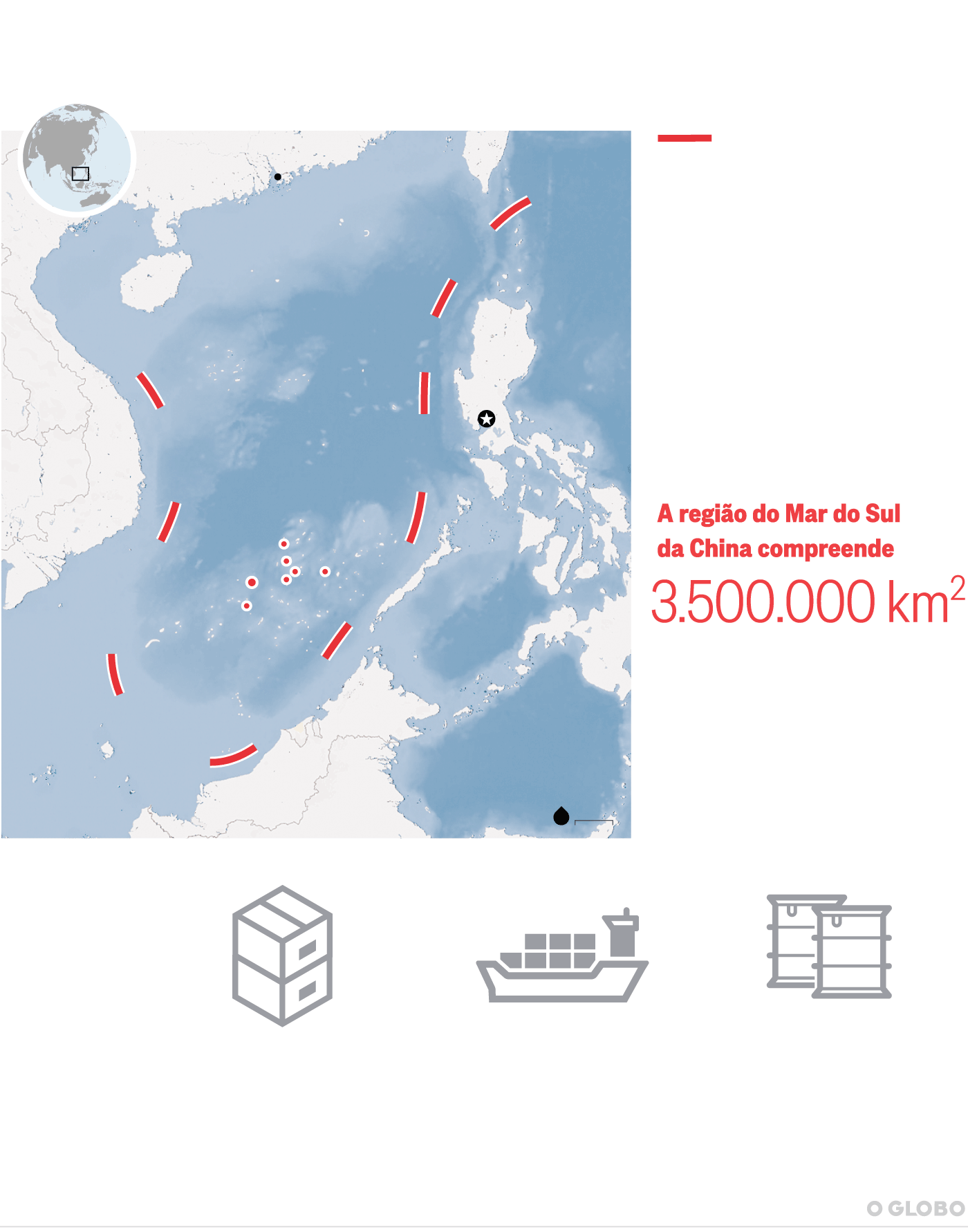 Por influência e recursos, Pequim marca terreno no Mar do Sul da China ...